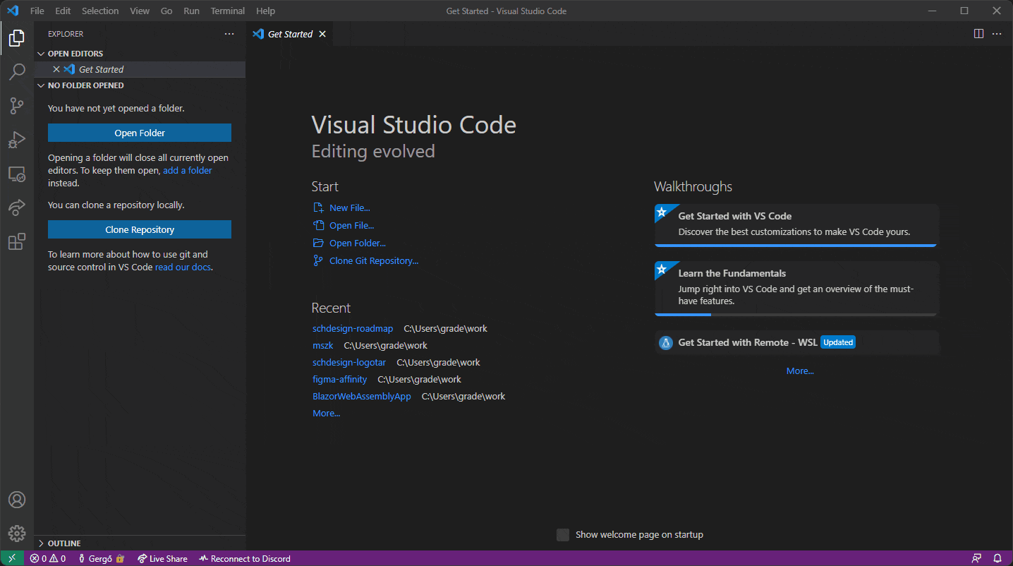 Visual Studio Code Roadmap